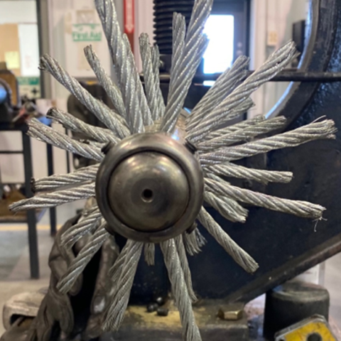 Coil Rotation Spiral Casing Brush | Renown Down Hole Solutions